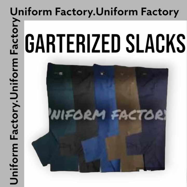 LRT' GARTERIZE SLACKS/ FORMAL SLACKS/ UNIFORM SLACKS FOR MEN ( ADULT ...