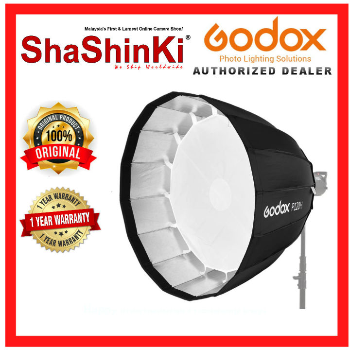 Godox P120H Parabolic Softbox – Metal Rod | Lazada