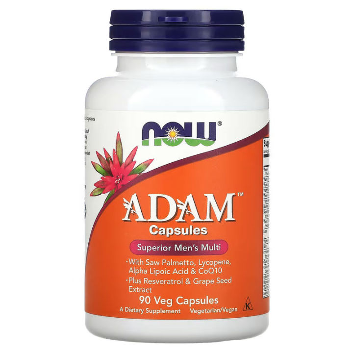 now Foods ADAM Superior Men's Multi A Dietary Supplement | Lazada.co.th