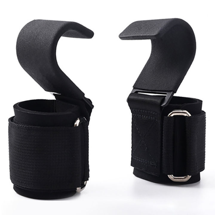 GUDE001 Fitness squat weightlifting pull-up wrist hook horizontal bar ...