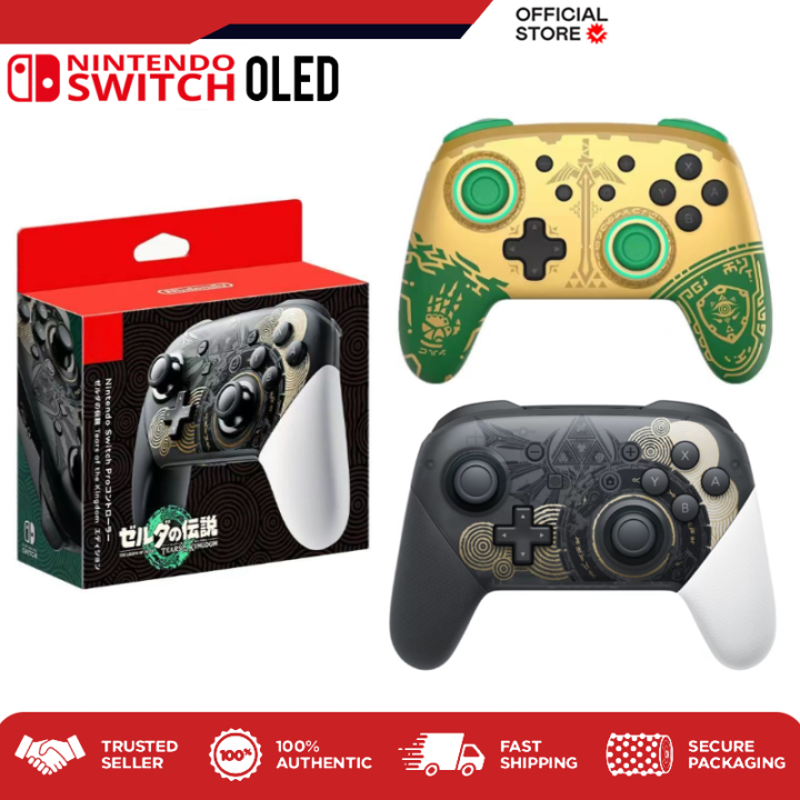 Switch Pro Nintendo Controller The Legend of Zelda Tears of the Kingdom ...