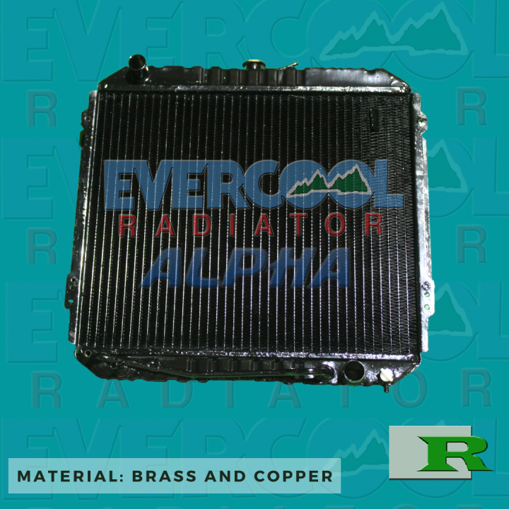 Isuzu Crosswind XUV 2002 A/t 2 Rows Evercool Alpha Radiator | Lazada PH