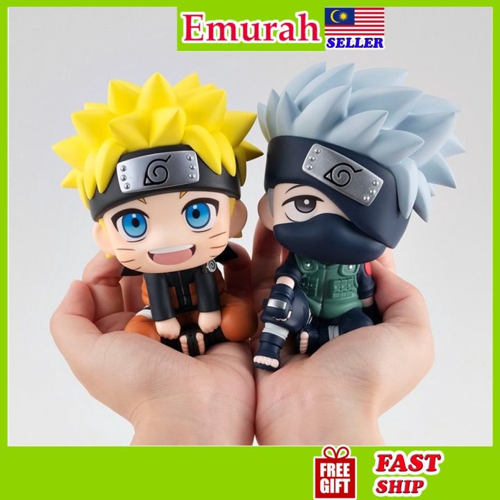 Naruto Action Figure 5cm Sitting Shippuden Sasuke Sakura Kakashi Hinata ...