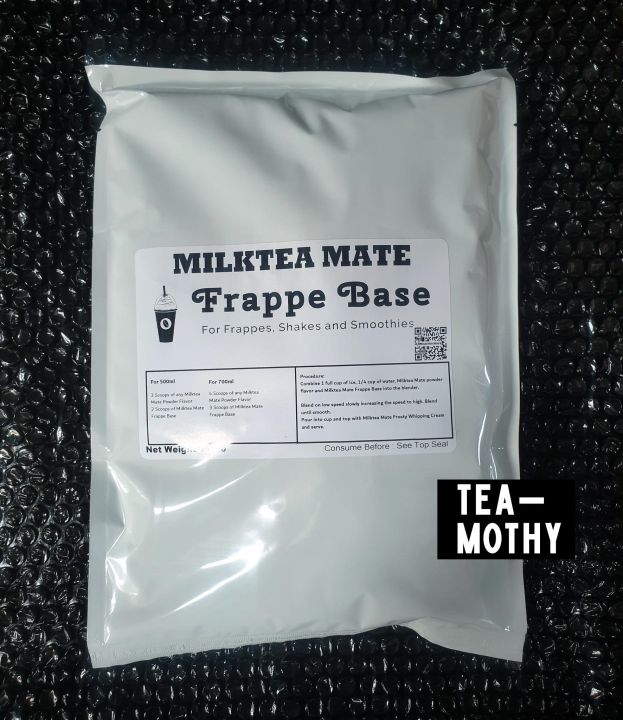 Milktea Mate Frappe Base 1kg - TEAMOTHY MILKTEA SUPPLIES | Lazada PH
