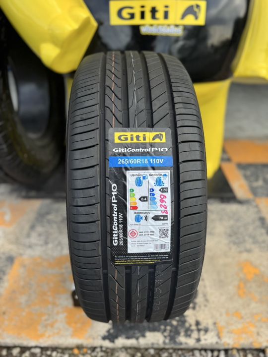 🚨ส่งฟรี🚨 Giti รุ่น Control P10 ยางรถยนต์ รถเก๋ง, กระบะ, SUV ขอบ 17-22 ...