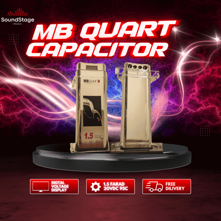 MB Quart 1.5 FARAD car audio power capacitor | Lazada