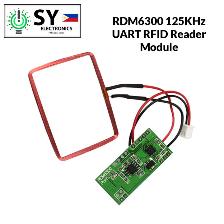 Rdm6300 Uart 125khz Rfid Id Card Reader Module Board For Arduino Diy