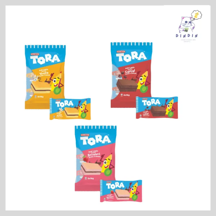 Mamee Tora Layer Cake Family Pack (Double Chocolate / Vanilla Chocolate ...