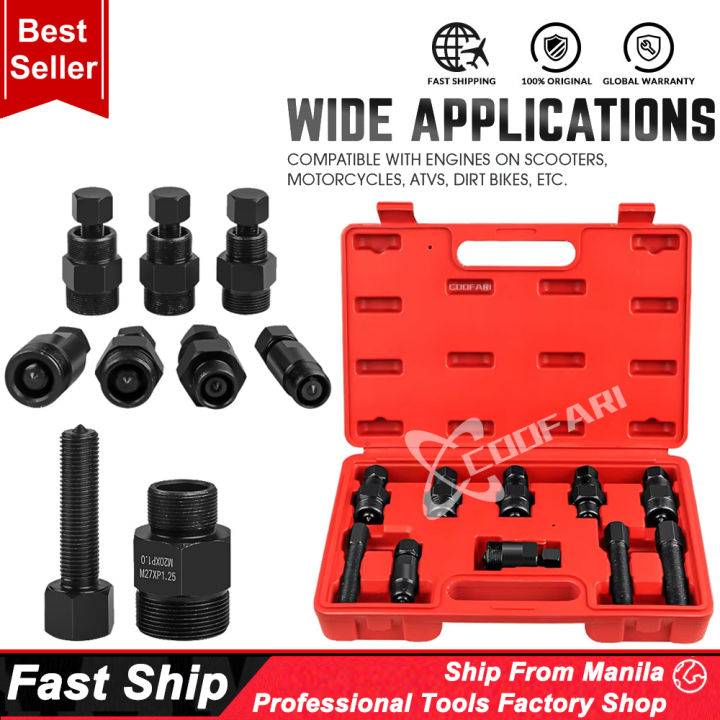 10Pcs Motorcycle Magneto Puller Set Engine Rotor Flywheel Separator ...