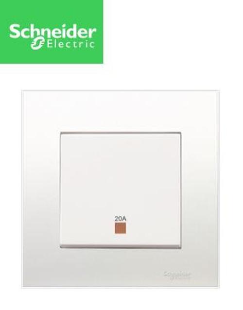 SCHNEIDER VIVACE KB31D20NE 1G 20A WATER HEATER SWITCH (NEON) X 8 UNIT ...