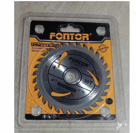 TCT Saw Blade wood cutting Fontor 4 inches | Lazada PH