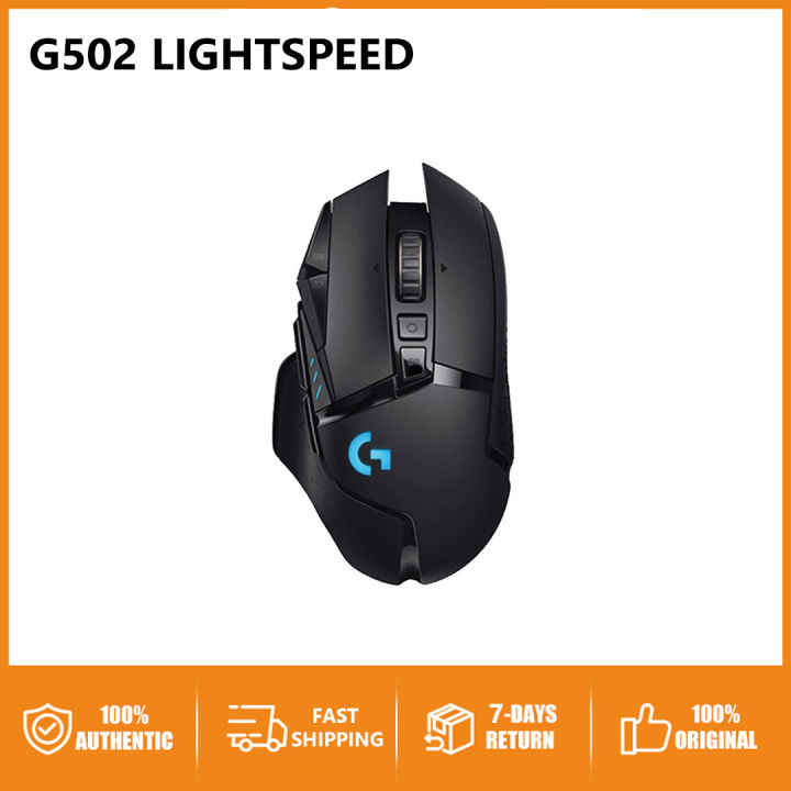 Original Logitech G502 LIGHTSPEED Wireless Gaming Mouse w/ 25K DPI Hero ...