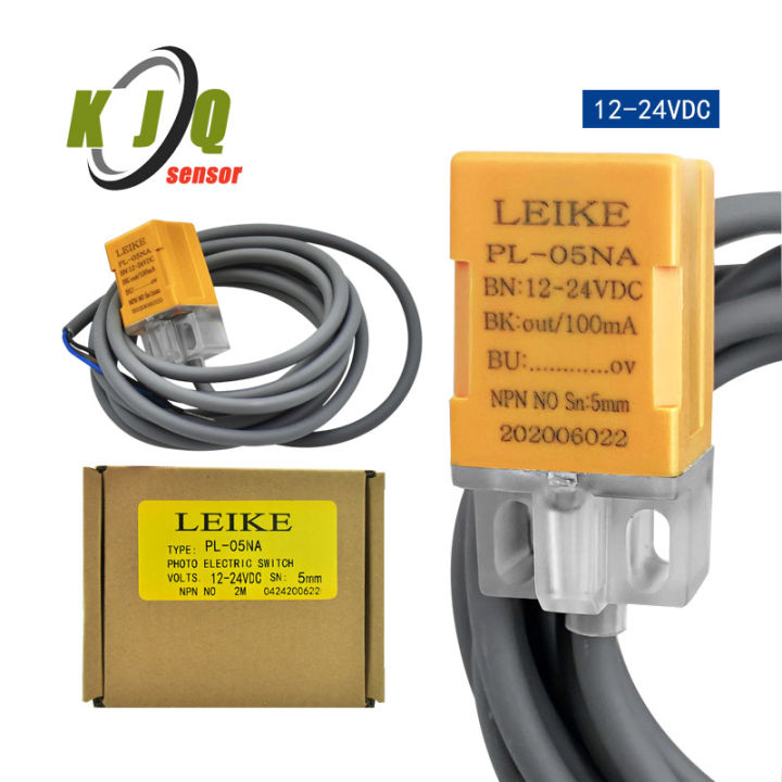LEIKE square proximity switch PL-05NA PL-05NA2 NPN NO NC 12-24VDC ...
