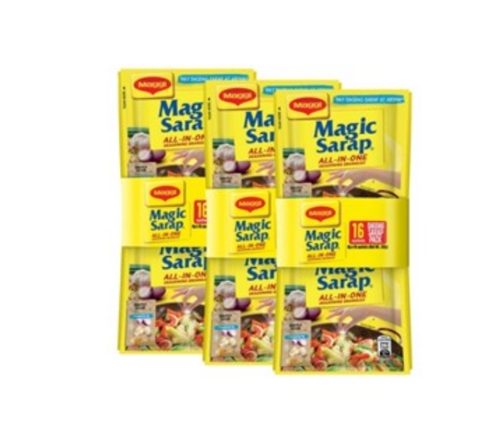 Maggi Magic Sarap All-In-One Seasoning Granules 8g - Pack oF 16 | Lazada PH