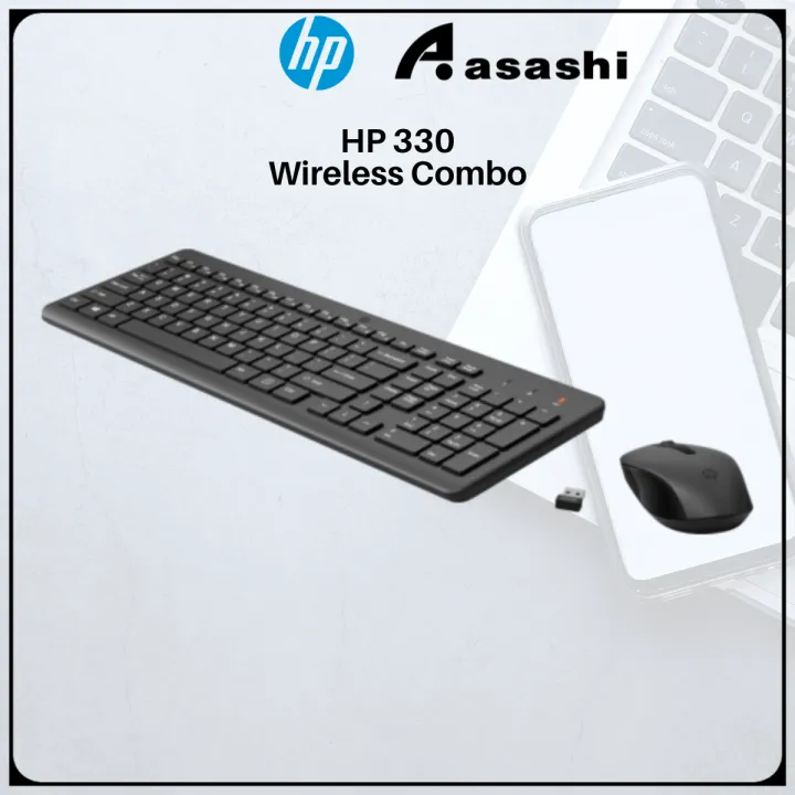 HP 330 Wireless Mouse and Keyboard Combo (2V9E6AA) | Lazada