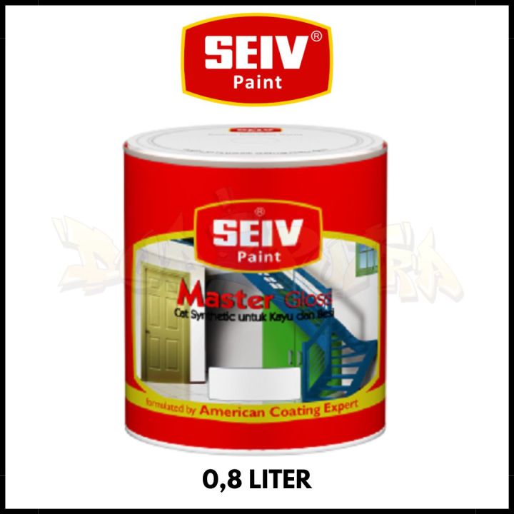 Cat Kayu dan Besi SEIV Master Gloss 0,8 Liter | Lazada Indonesia