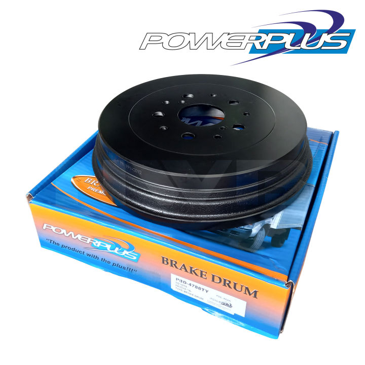 Powerplus Brake Drum Rear for Toyota Innova 2016-2021 (1pc.) | Lazada PH