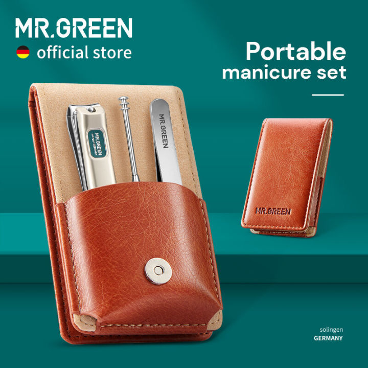 MR.GREEN Portable Manicure Set Pedicure kit Stainless Steel Nail ...