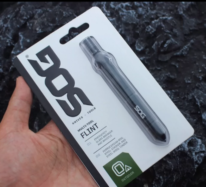 SOG FT1001 Flint Tool Safety Whistle, Glass Breaker | Lazada PH