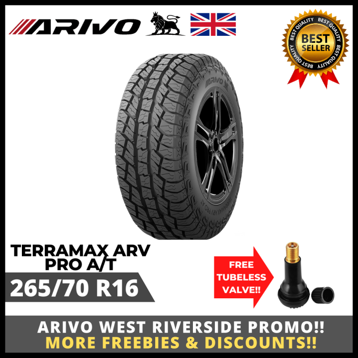 ARIVO 265/70 R16 - ALL TERRAIN 112T | Lazada PH