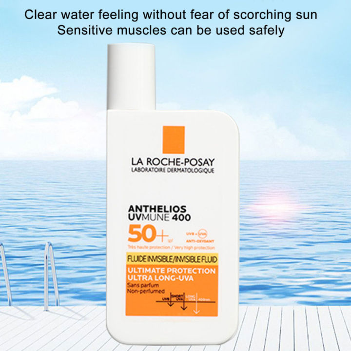 La Roche-Posay Anthelios XL Anti-Shine Invisible Fluid Face Sunscreen ...