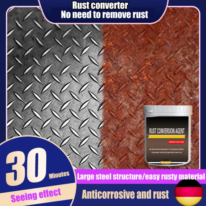 🛡️Rust converter anti rust paint for metal 🛡️1000g Convert rust into a ...