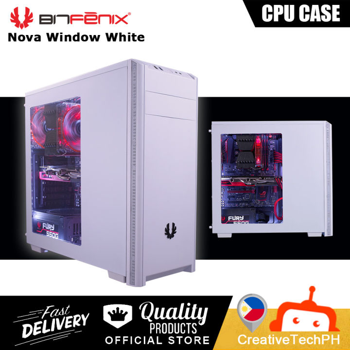 BitFenix NOVA WINDOW Casing White (CPU DESKSTOP CASING) CreativeTech ...