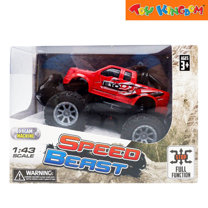 Dream Machine 1:43 RC Speed Beast E10 Red Die-cast | Lazada PH