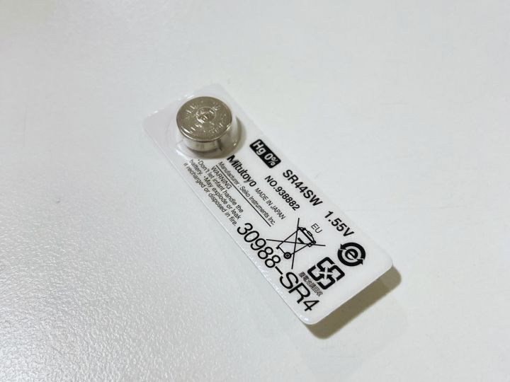 ถ่าน SR44SW รุ่น 938882 แบตเตอรี่ SR44 Mitutoyo | Lazada.co.th