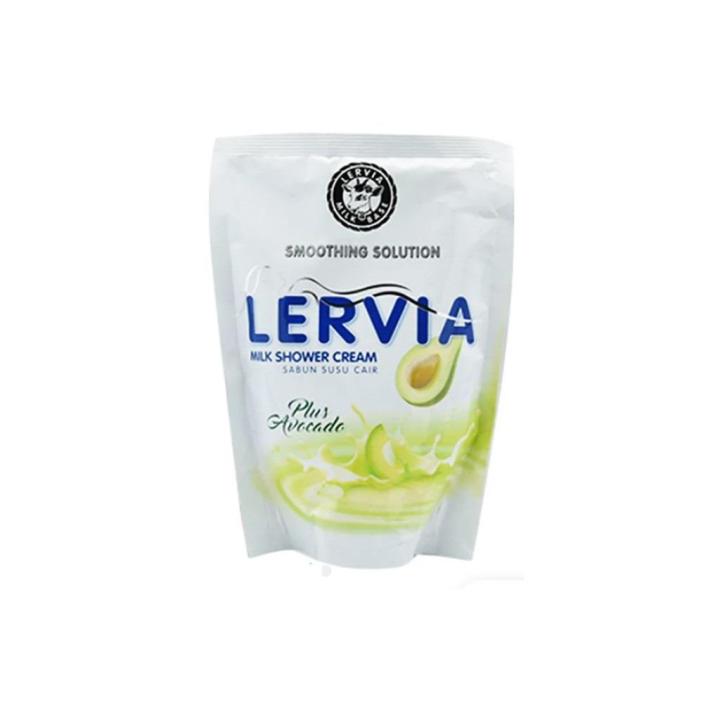 Lervia Sabun Susu Cair Avocado Pouch 400 ml | Lazada Indonesia