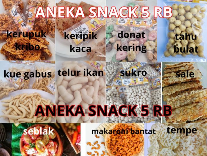 snack serba 5000 | Lazada Indonesia