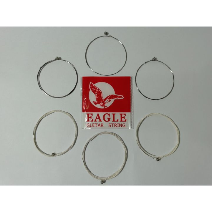[DKI ENTERPRISES] 10pcs EAGLE GUITAR STRING ( in #0, 1, 2, 3, 4, 5, 6 ...
