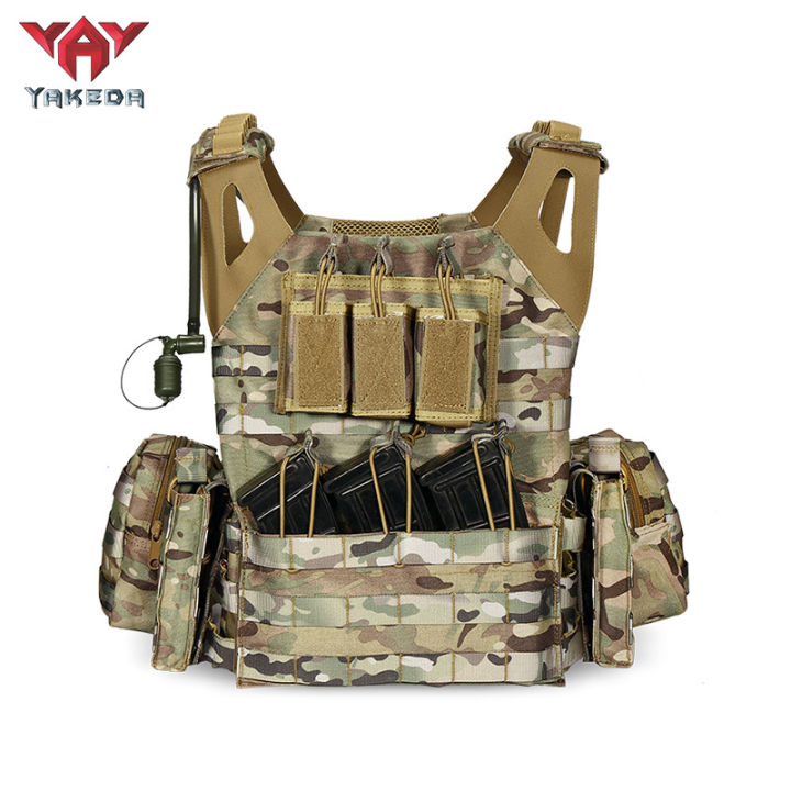 YAKEDA JPC Lightweight Tactical Vest Multifunctional Training Vest ...