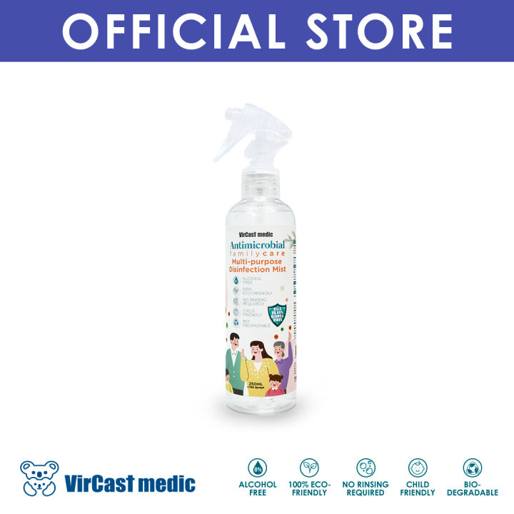 Vircast Medic Family Care Antimicrobial (Spray Serbaguna Antibakteria ...