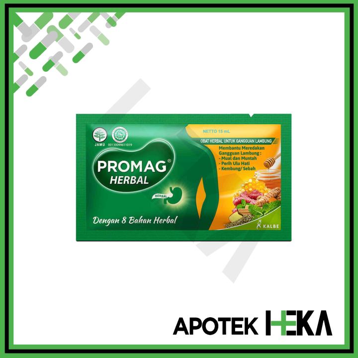 Promag Herbal Gazero Sachet isi 15ml | Lazada Indonesia