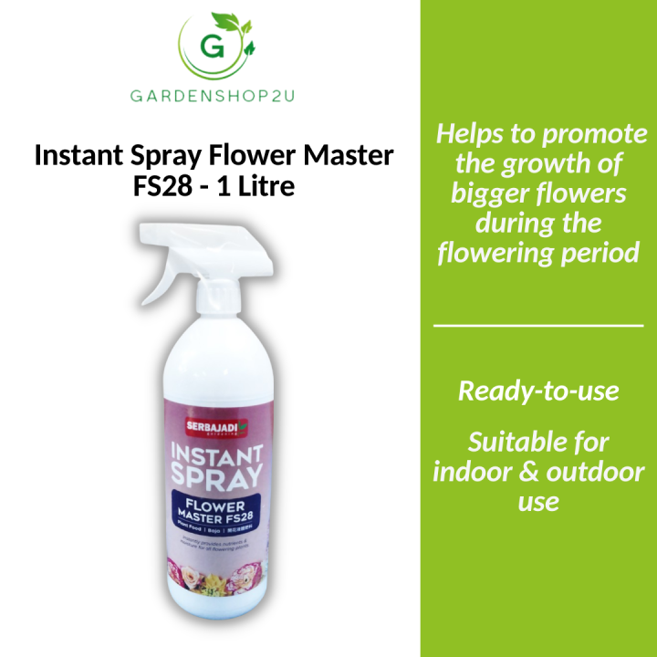 Instant Spray Flowering Master FS28| Fertiliser for Flower| Flower ...