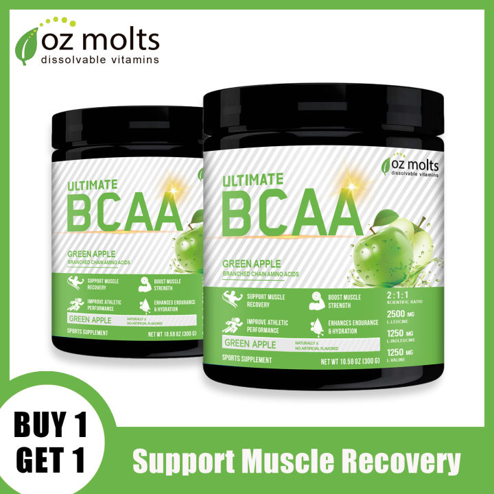 Ozmolts Branched Chain Amino Acid BCAA Powder with Beta Alanine for ...