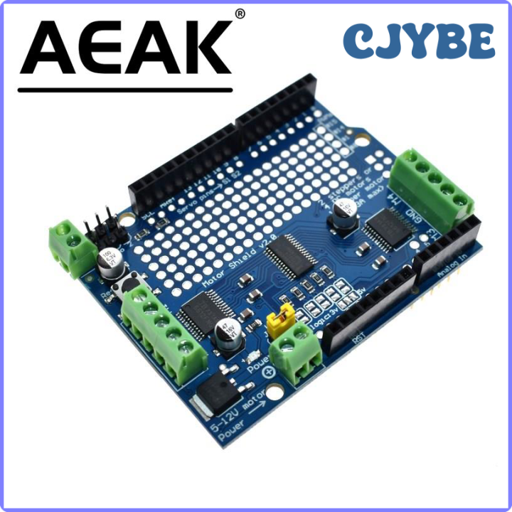 Cjybe Iic I2c Tb6612 Mosfet Stepper Motor Pca9685 Pwm Servo Driver Shield V2 For Arduino Robot