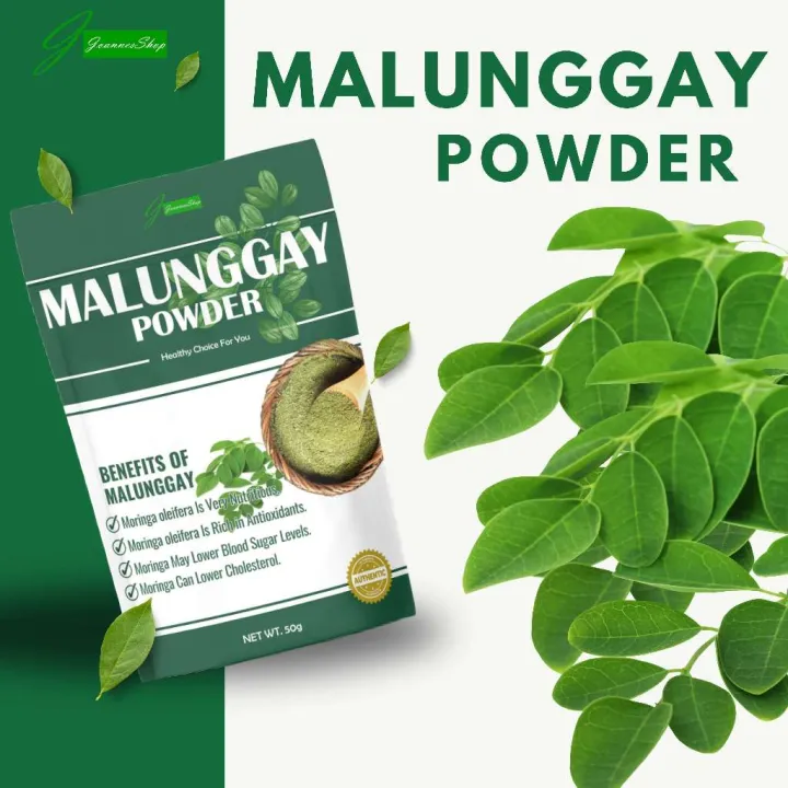 Malunggay powder (moringa) FOR tea - SULIT PACK | Lazada PH