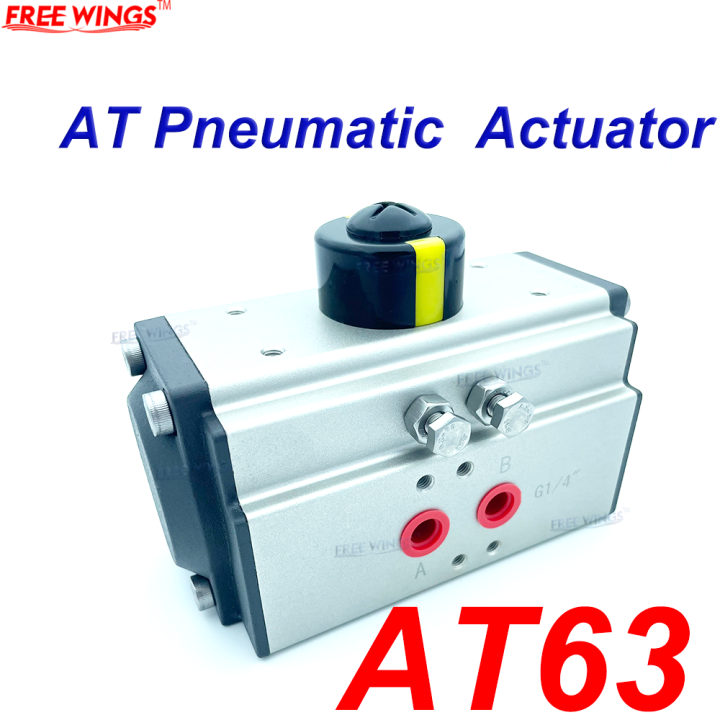 【COOL】 AT63 Pneumatic Actuator Double-acting Pneumatic Butterfly Valve ...