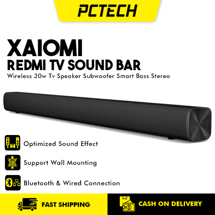 POPCORN Redmi 30W TV Speaker Sound Bar Subwoofer Smart Bass Stereo ...