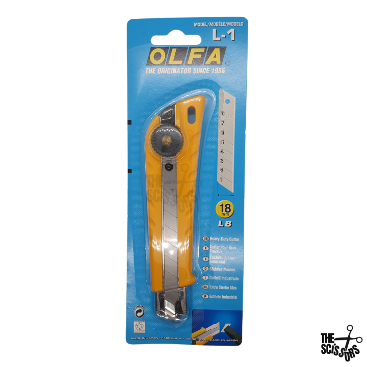 คัตเตอร์ OLFA รุ่น L-1 ขนาด 18mm (พร้อมส่ง) | Lazada.co.th