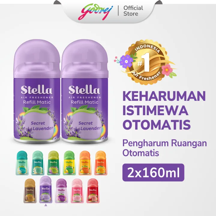 Stella Matic Parfumist Secret Lavender Refill 160ml x2 - Refill ...