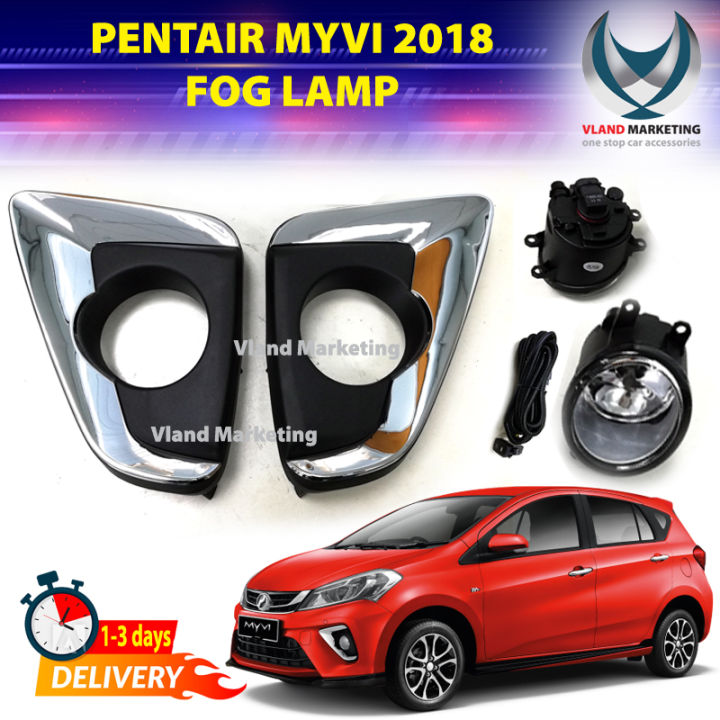 DLAA Perodua Myvi 2017 2018 2019 2021 Fog Lamp | Lazada