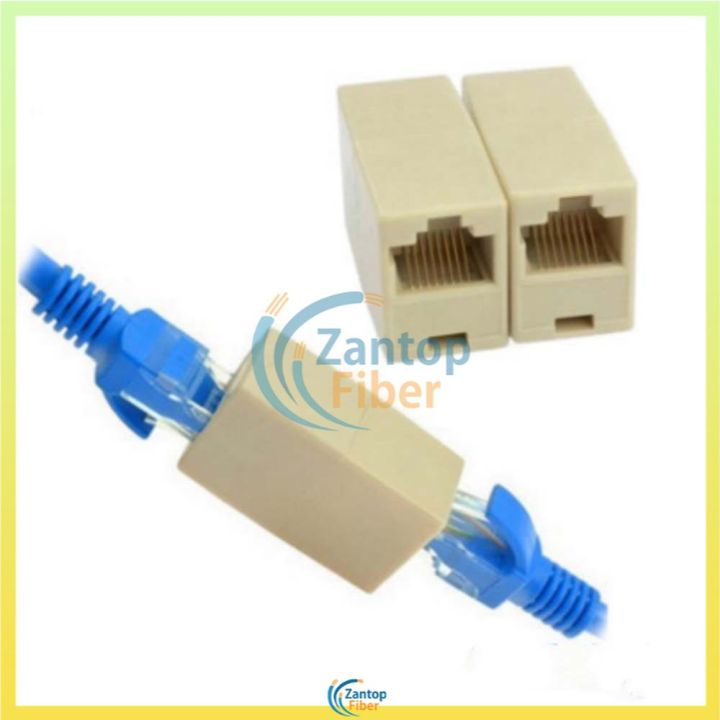 Lan Cable Adapter Rj45 Coupler Female To Female Ethernet Network Cable ...