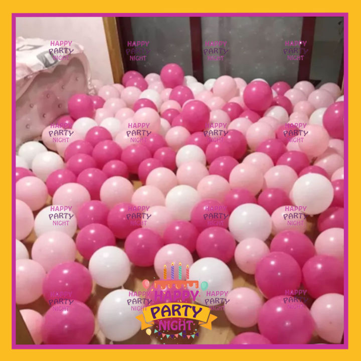 Happy Party Night pink balloon combination standard balloons girls ...