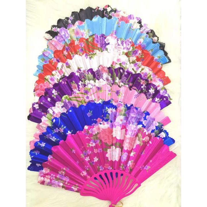 Pamaypay O Abanico Floral Design With Different Color | Lazada PH