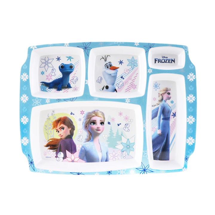 Disney Frozen Square Melamine Section Tray (5 Way) | Lazada