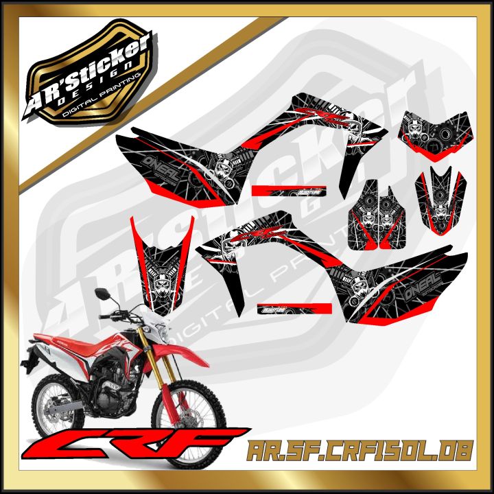 Crf Sticker Sriping CRF 150 L - Stiker Motor Keren Setiker Motor ...