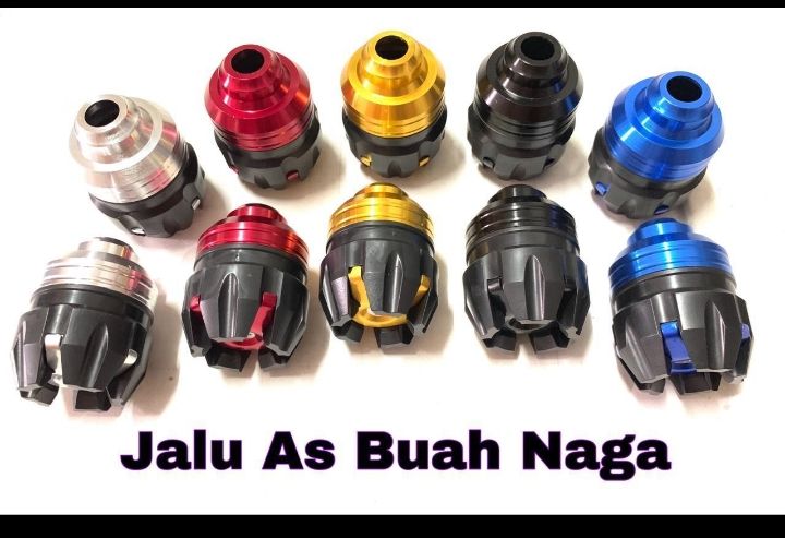 Jalu As Roda depan CNC Model Bulat Universal Size Besar / Aksesoris ...